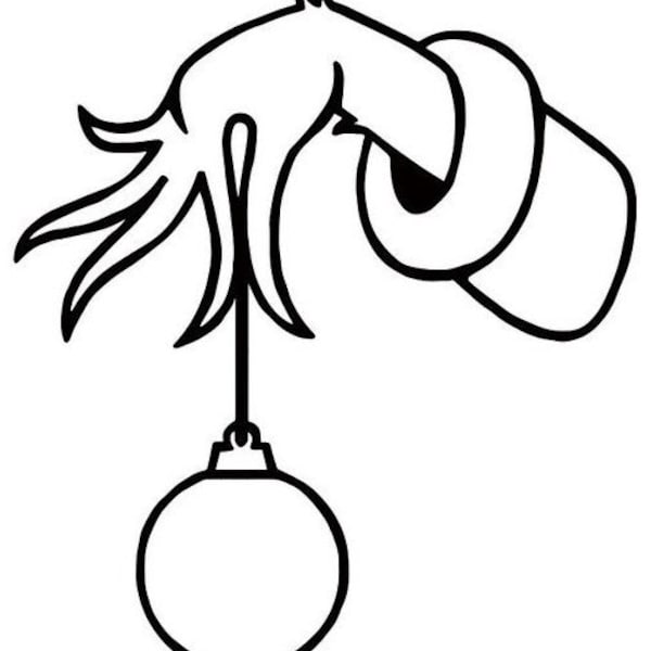 Grinch hand patterns - Etsy.de