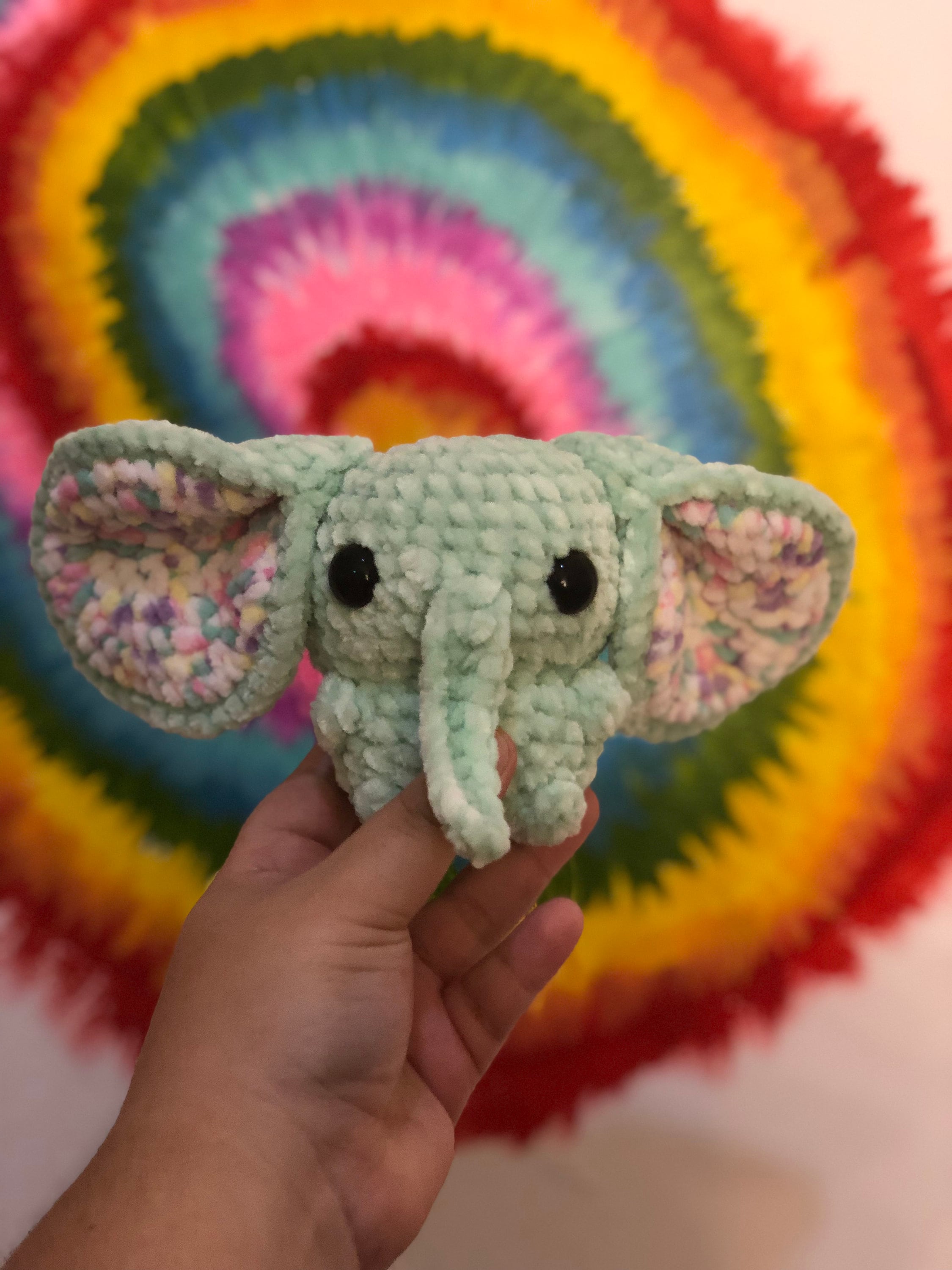 Pocket Pal Elephant PDF PATTERN - Etsy