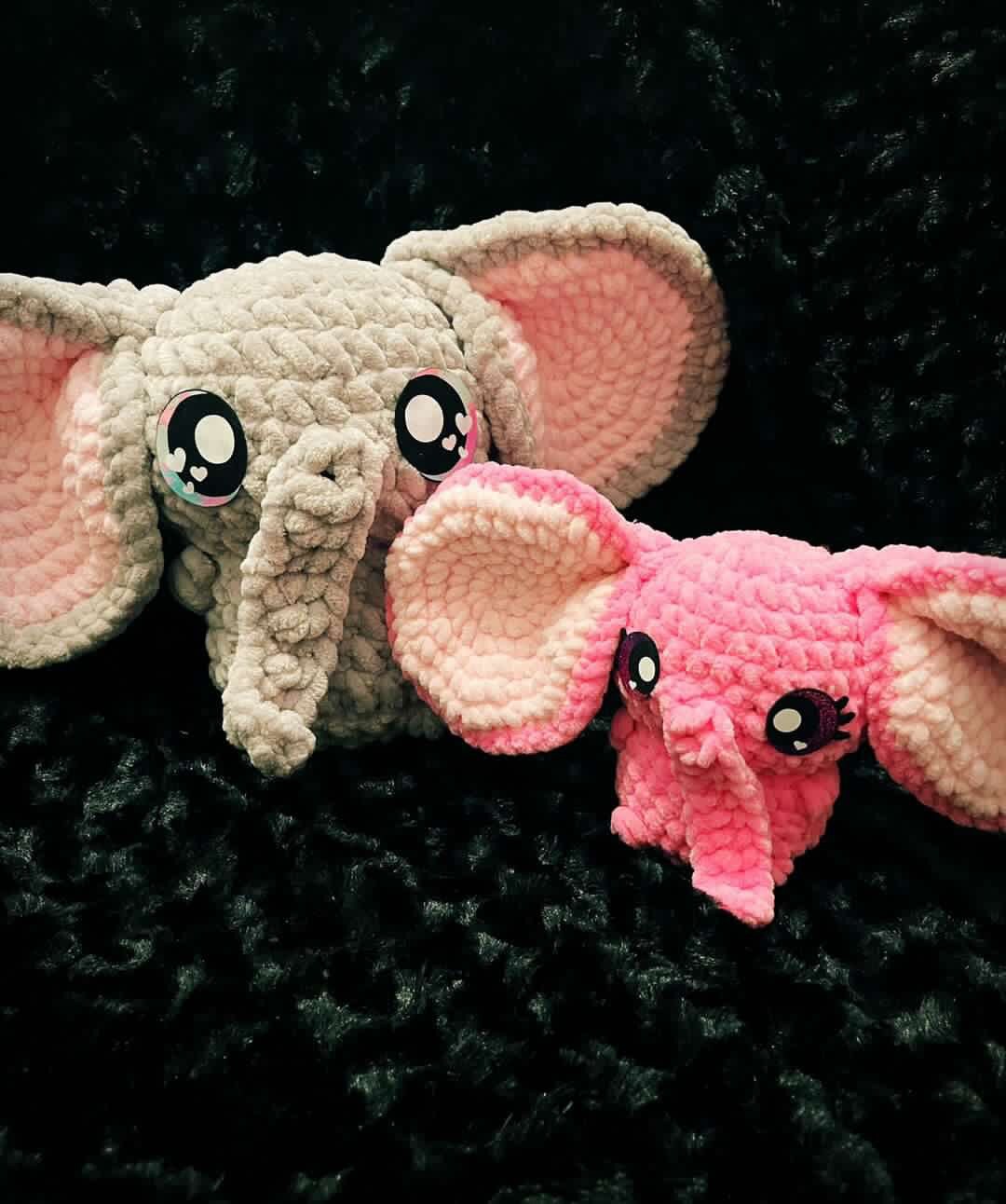 Pocket Pal Elephant PDF PATTERN - Etsy