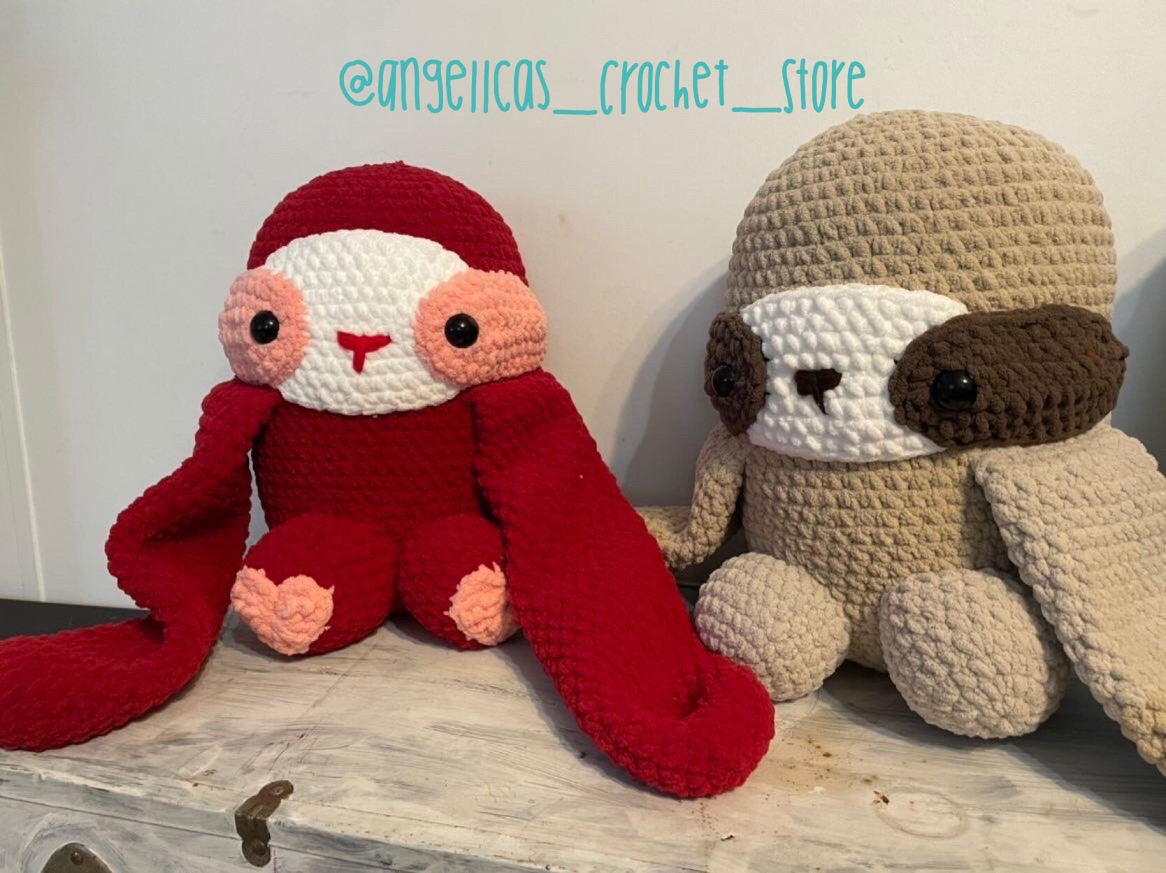 Oscar the Sloth Crochet Pattern by Knitted Critters, Amigurumi ...
