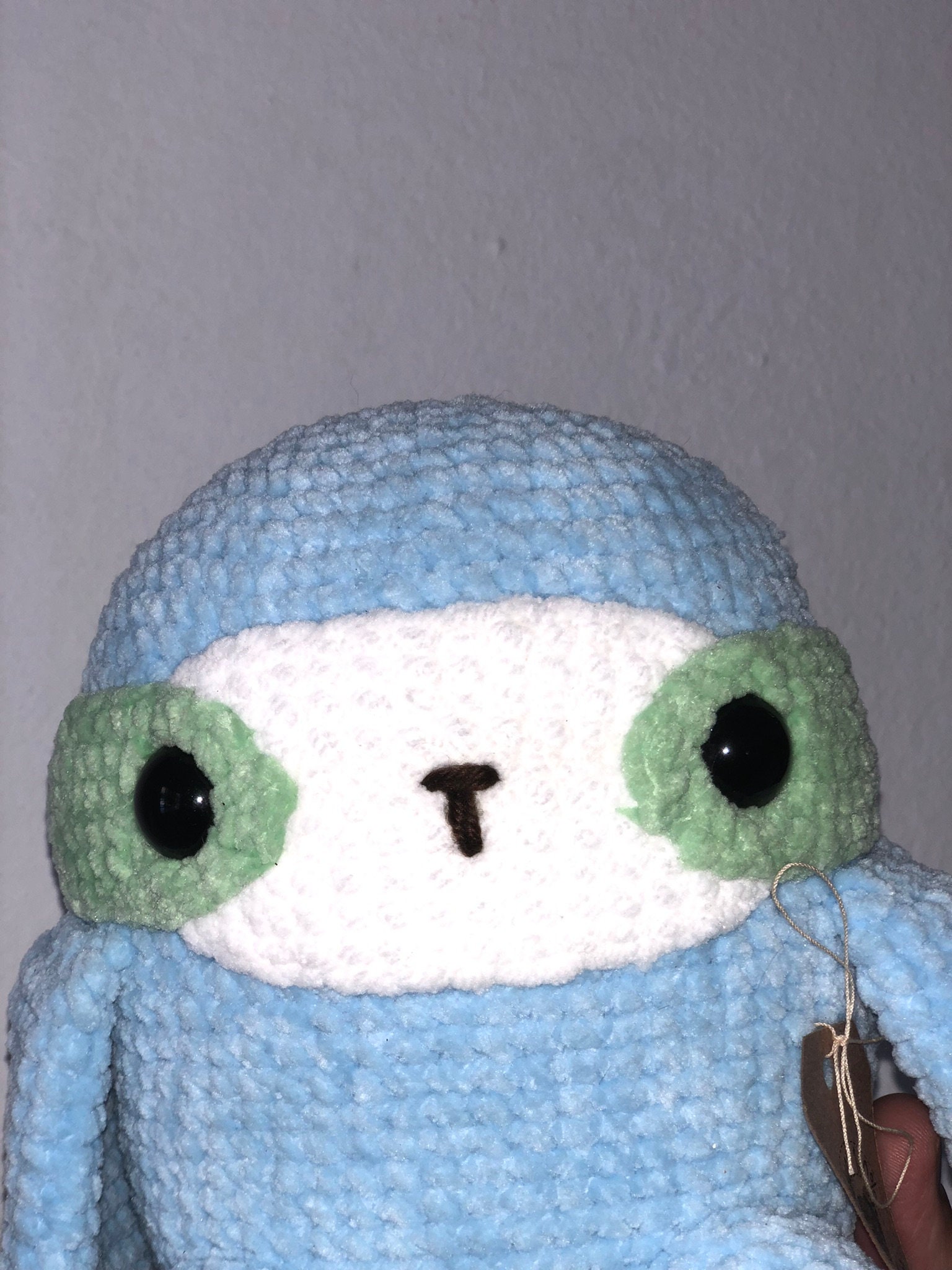 Oscar the Sloth Crochet Pattern by Knitted Critters, Amigurumi ...