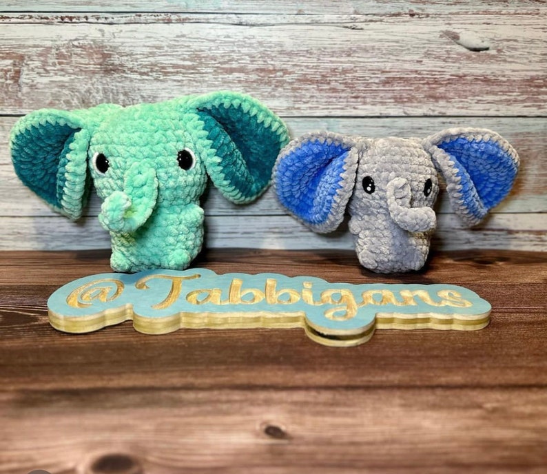 Pocket Pal Elephant PDF PATTERN - Etsy