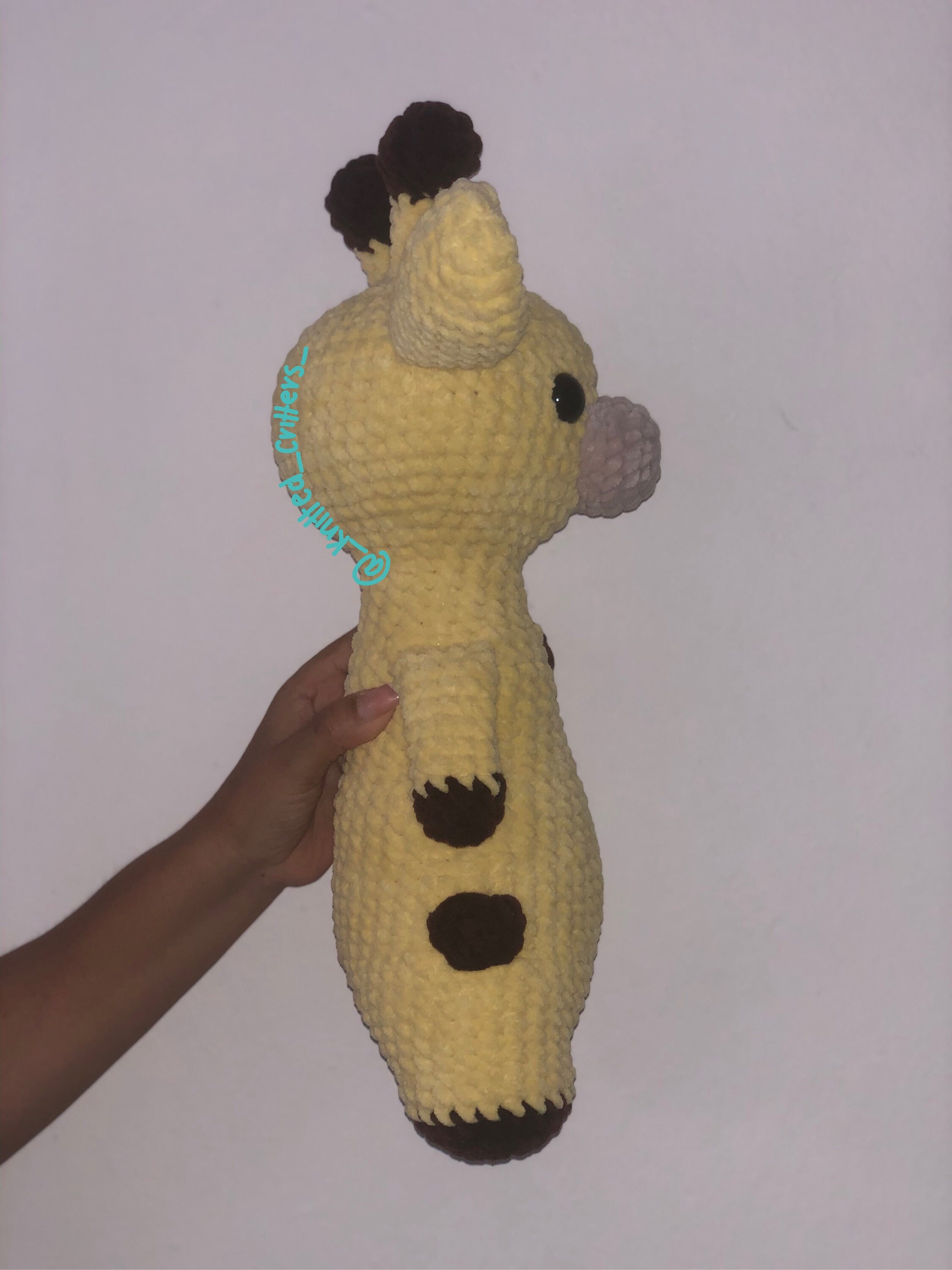 Grace the Giraffe PDF Pattern - Etsy
