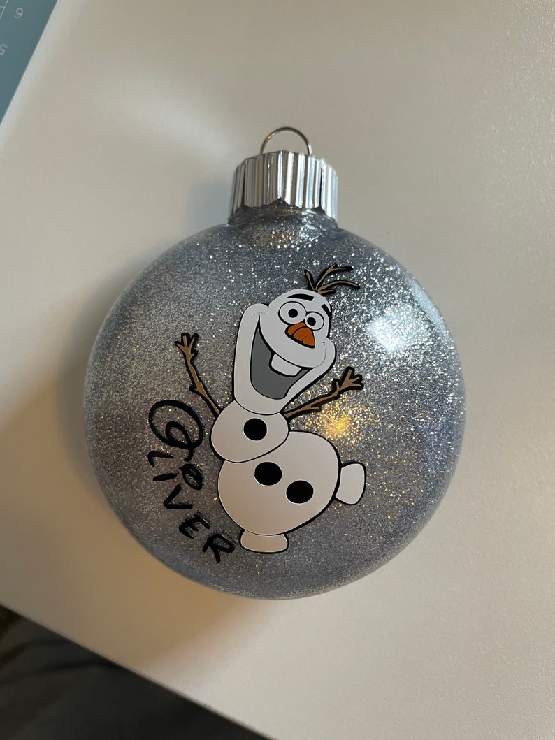 Custom Olaf Ornament - Etsy