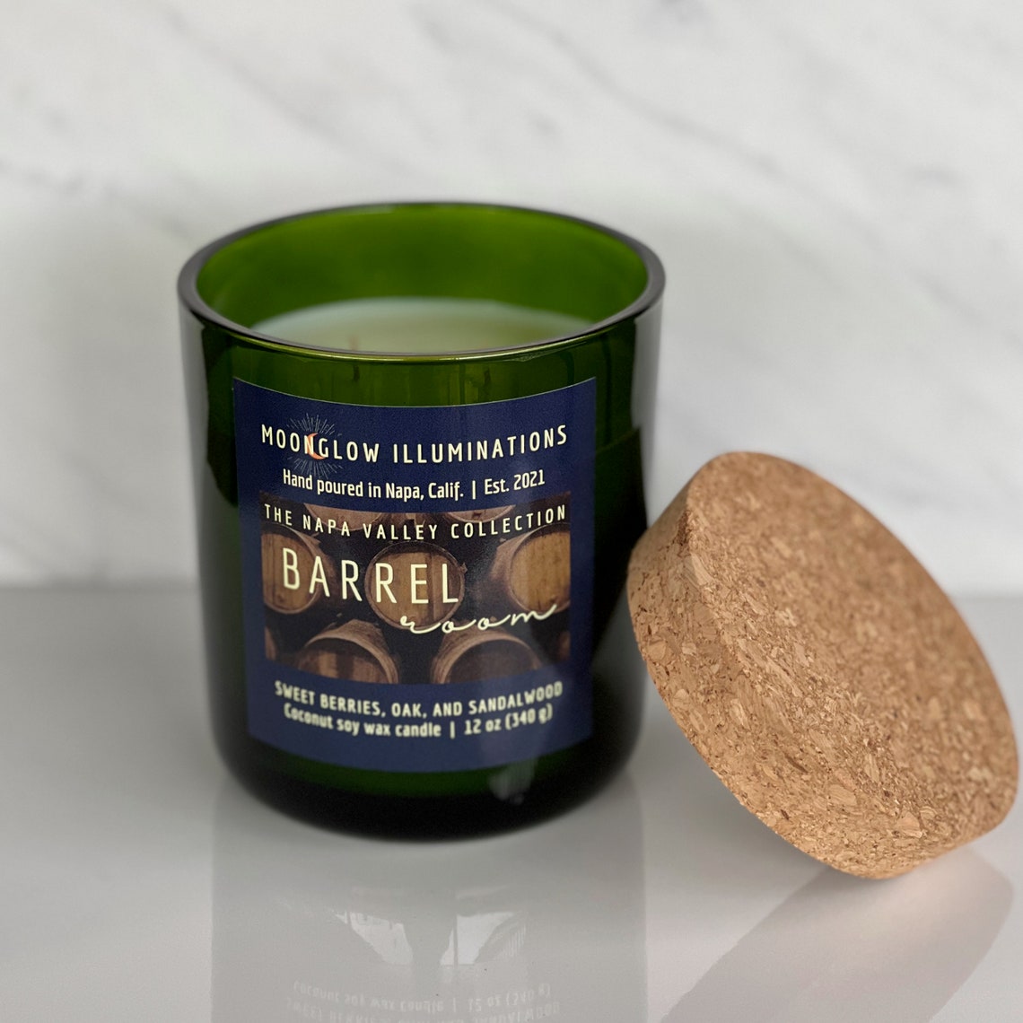 Barrel Room a Napa Valley-inspired Candle Made With Virgin - Etsy