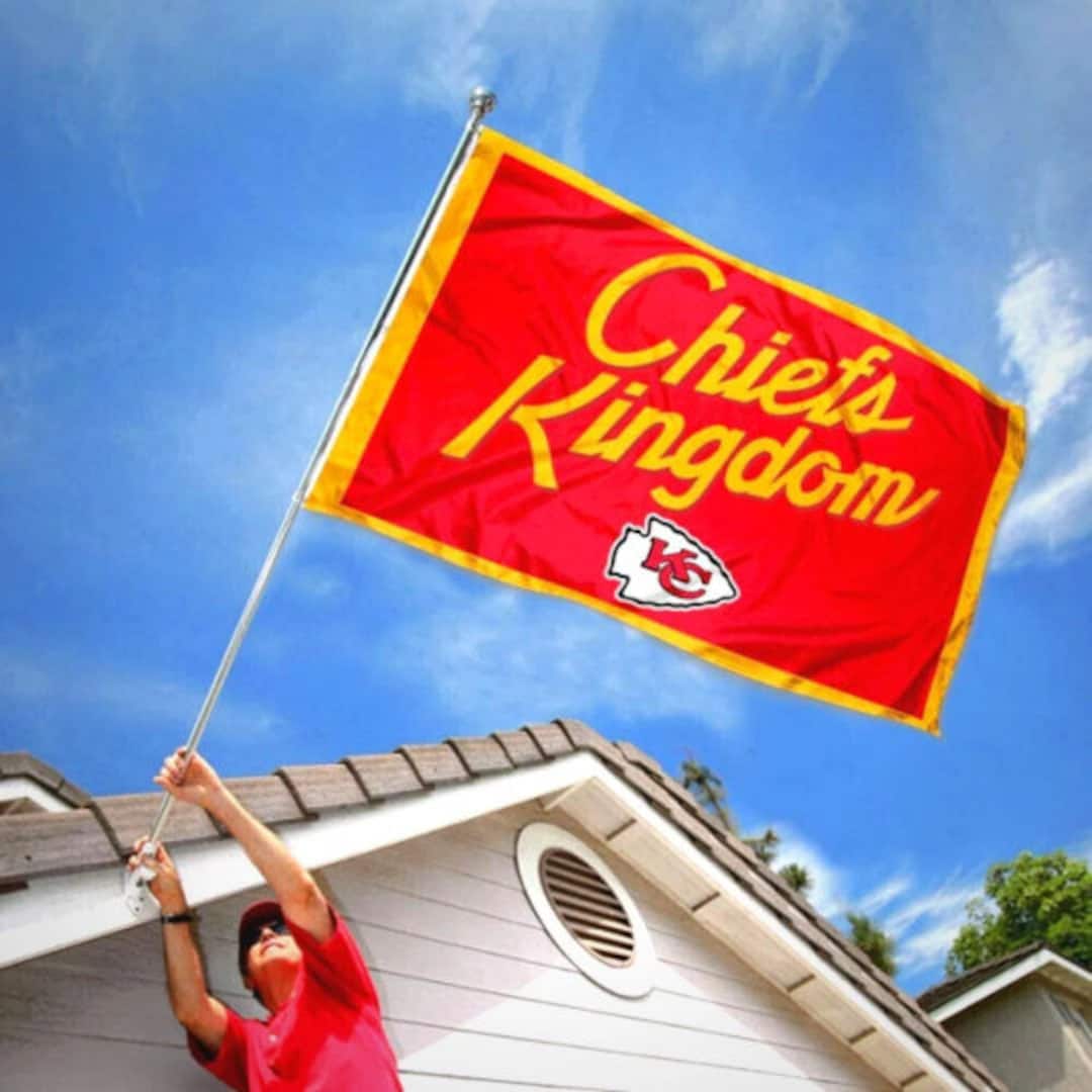 Chiefs Flag Football 3x5 Chiefs Flag American Football Flag - Etsy