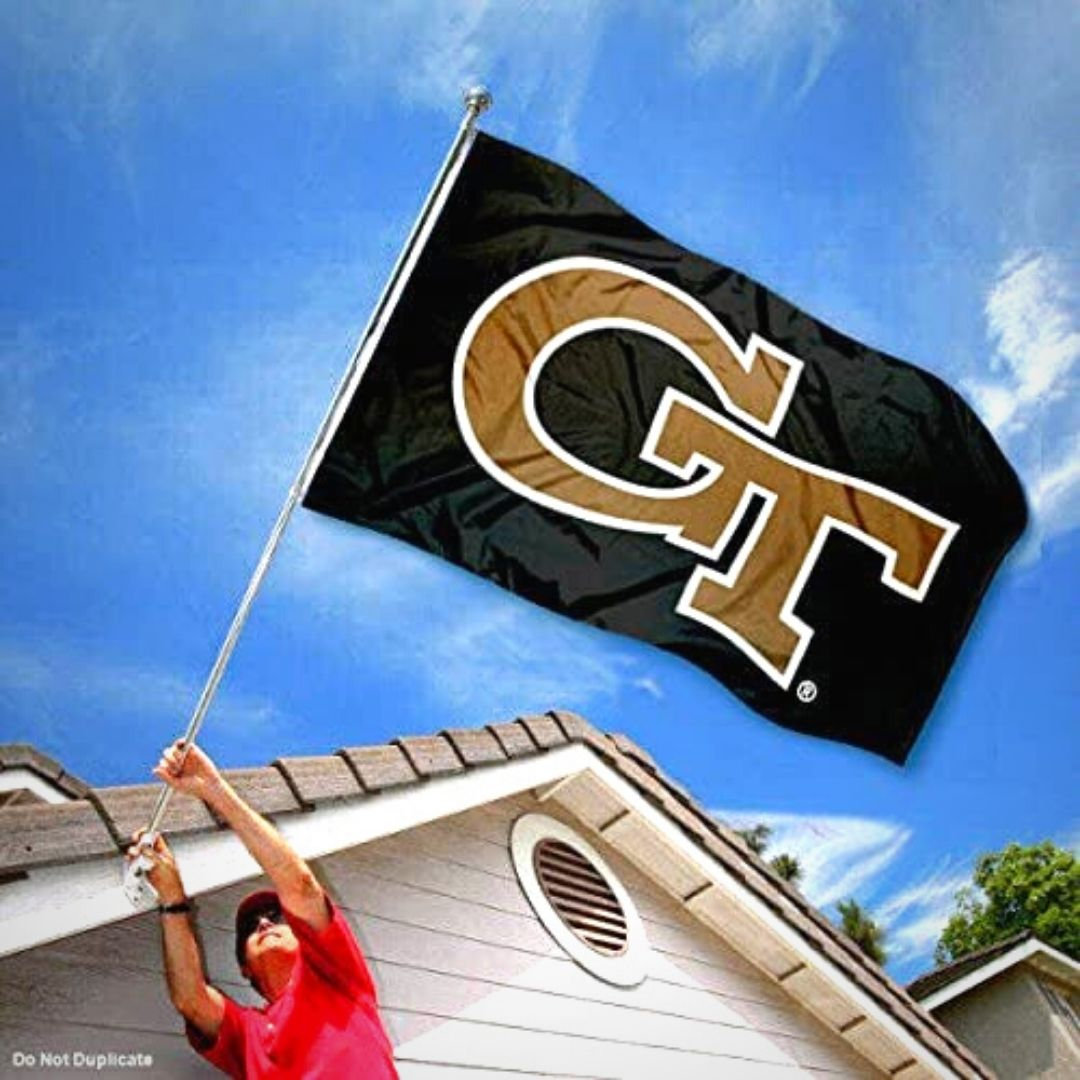 Georgia Tech Football Team House Flag Designed & Sold By DaviLarson