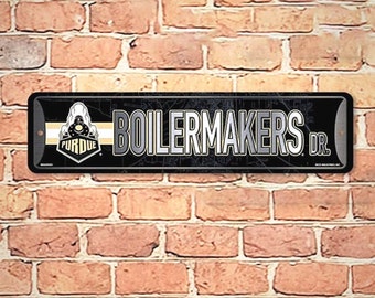 Metal Purdue Sign - Etsy