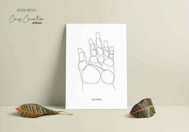 Colombia's La Mano De Botero Illustration / City Sketch / Black White ...