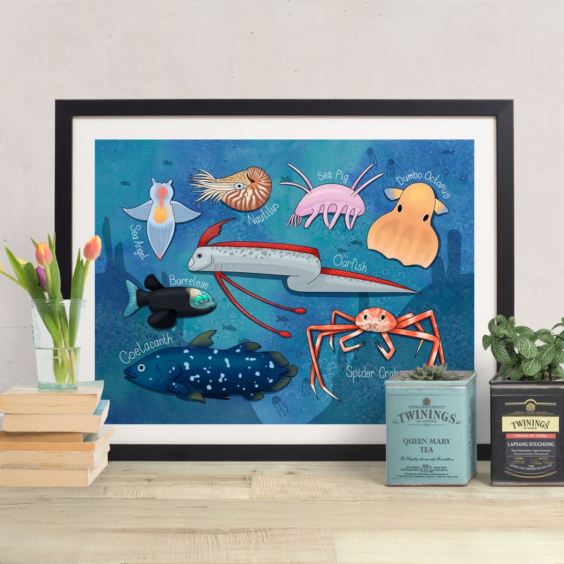 Deep Sea Creature - Etsy