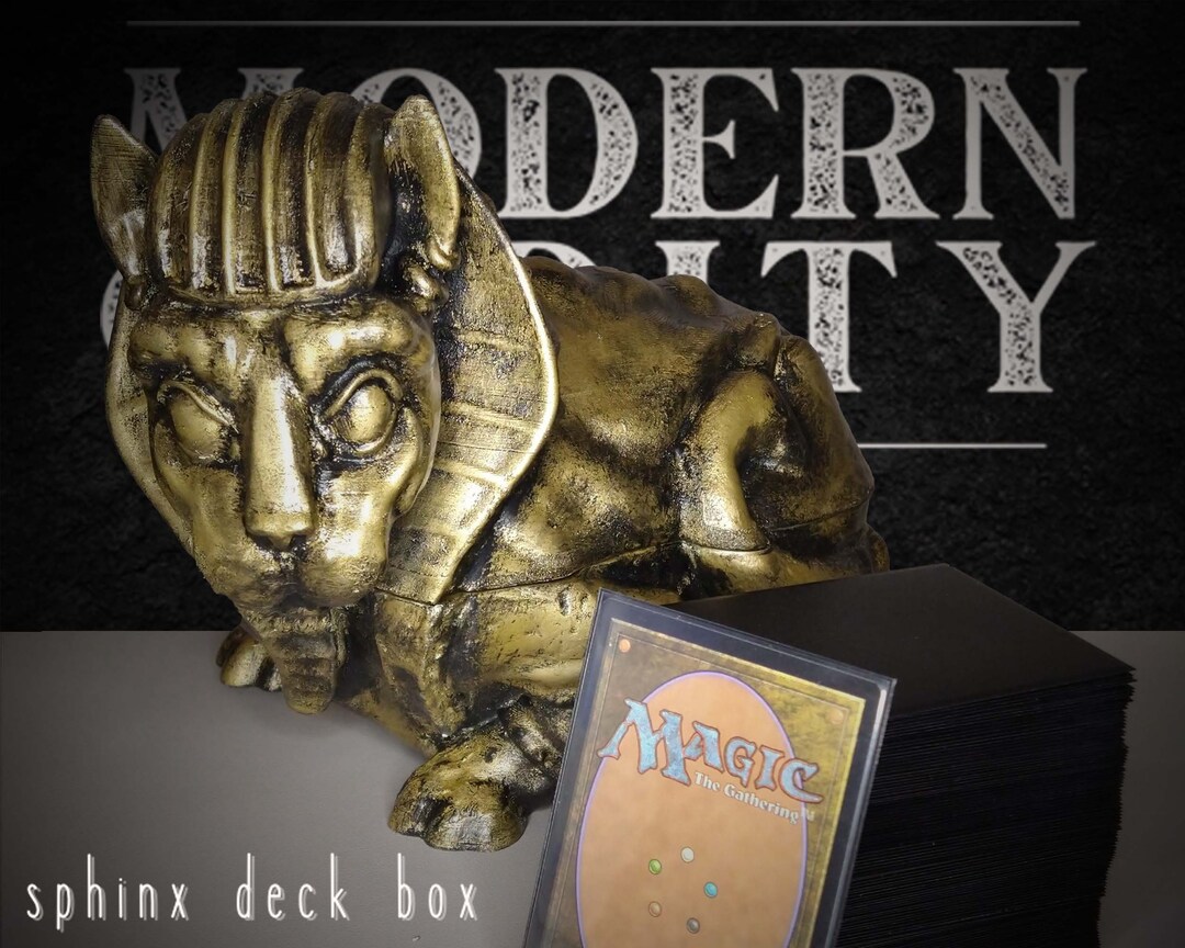 Sphinx Trading Card Deck Box - Etsy