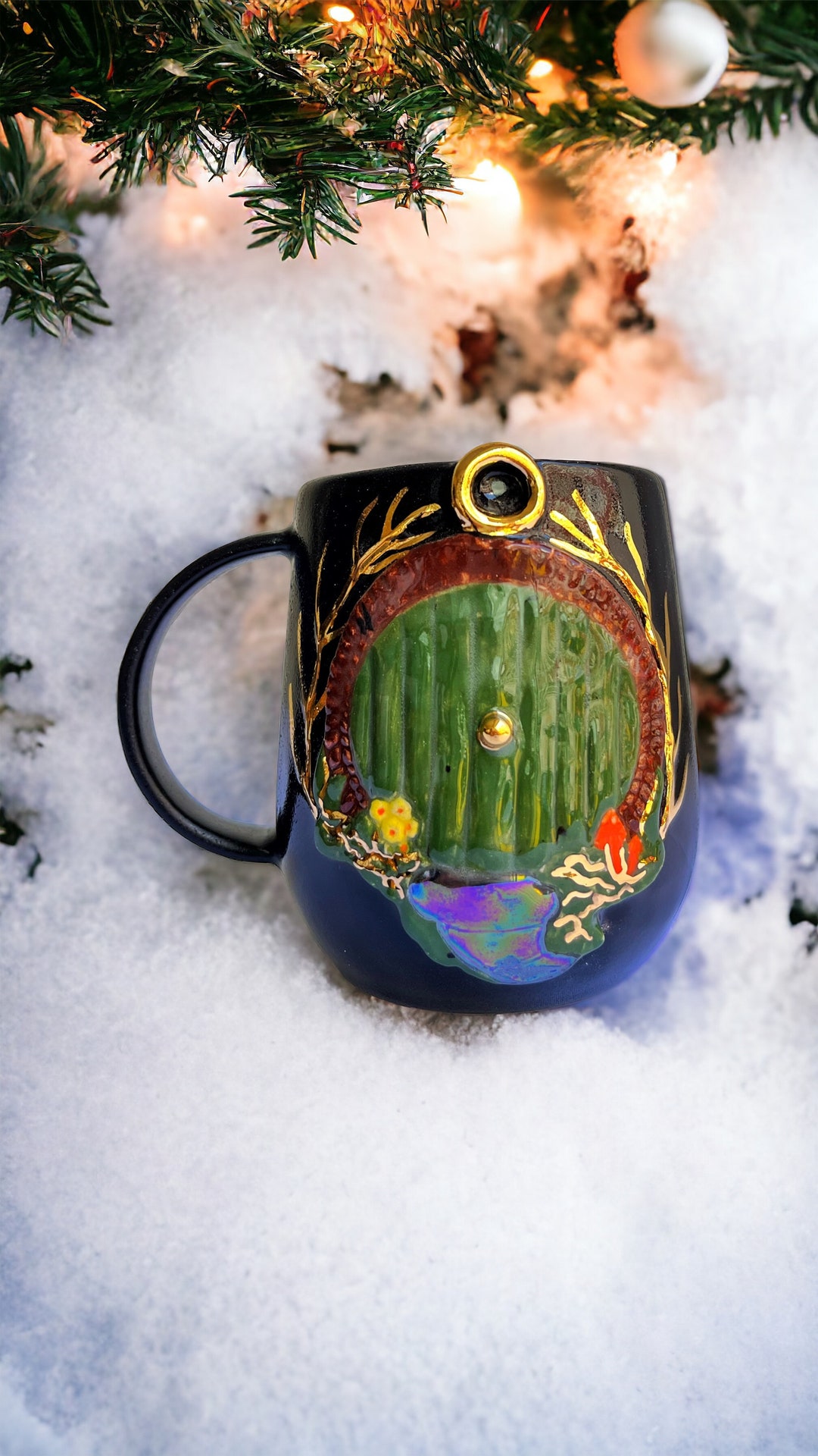 Lord of the Ring Hobbit Home / Ring Ceramic Mug / Lord of the Rings Mug ...