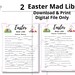 Huge Mad Libs Printable Games, Game Bundle Template, the World's ...