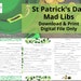 St Patrick's Day Mad Libs for Kids Printable Mad Libs - Etsy