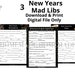 Huge Mad Libs Printable Games, Game Bundle Template, the World's ...
