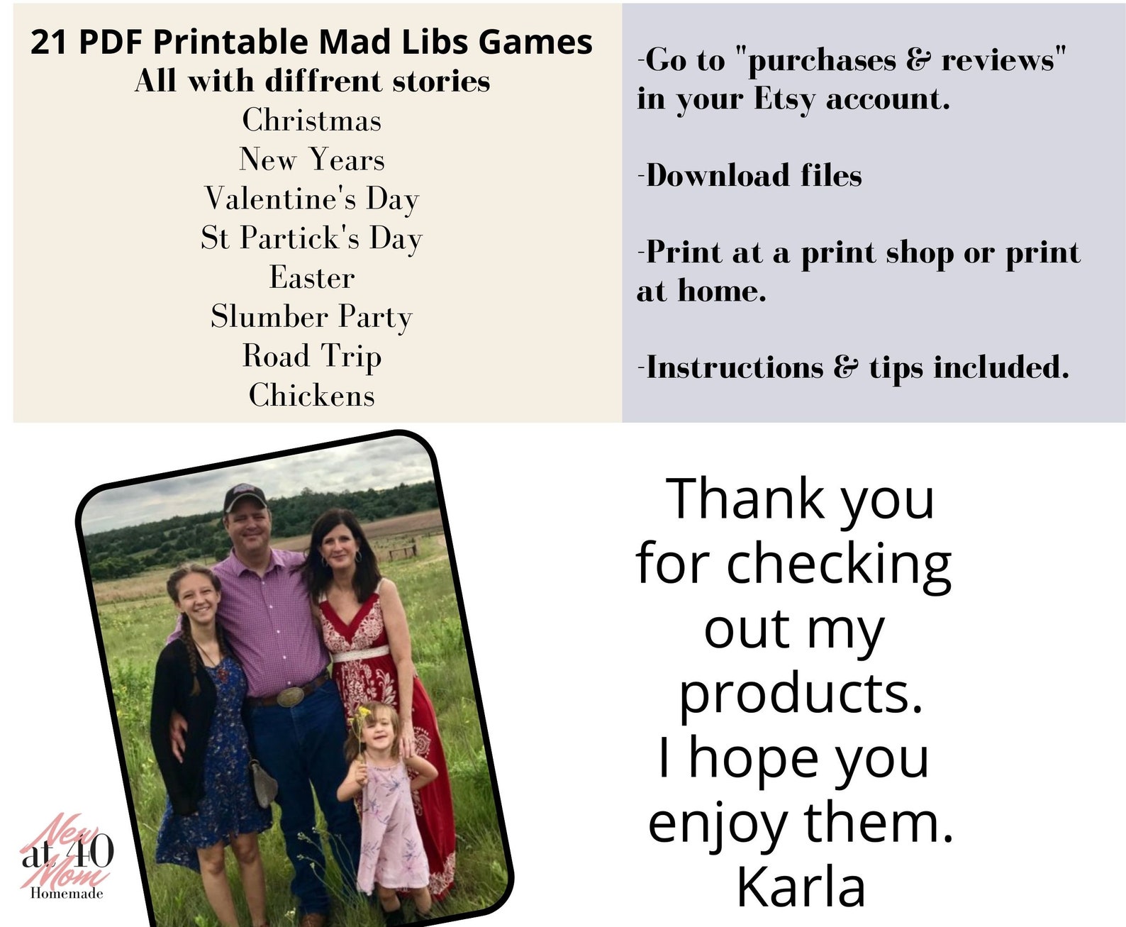 Huge Mad Libs Printable Games, Game Bundle Template, the World's ...