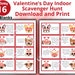 MASH Valentine Themed Printable Party Game Instant Download Bridal ...