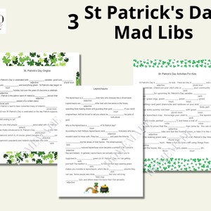 Huge Mad Libs Printable Games, Game Bundle Template, the World's ...