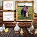 Hen and Chicks Thank You Card, Watercolor Farm Art (digital Download ...