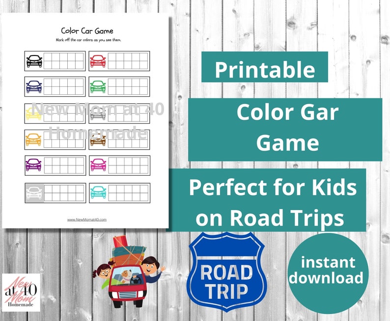 Road Trip Games, Travel Games for Kids, Vacation Games, Car Games ...
