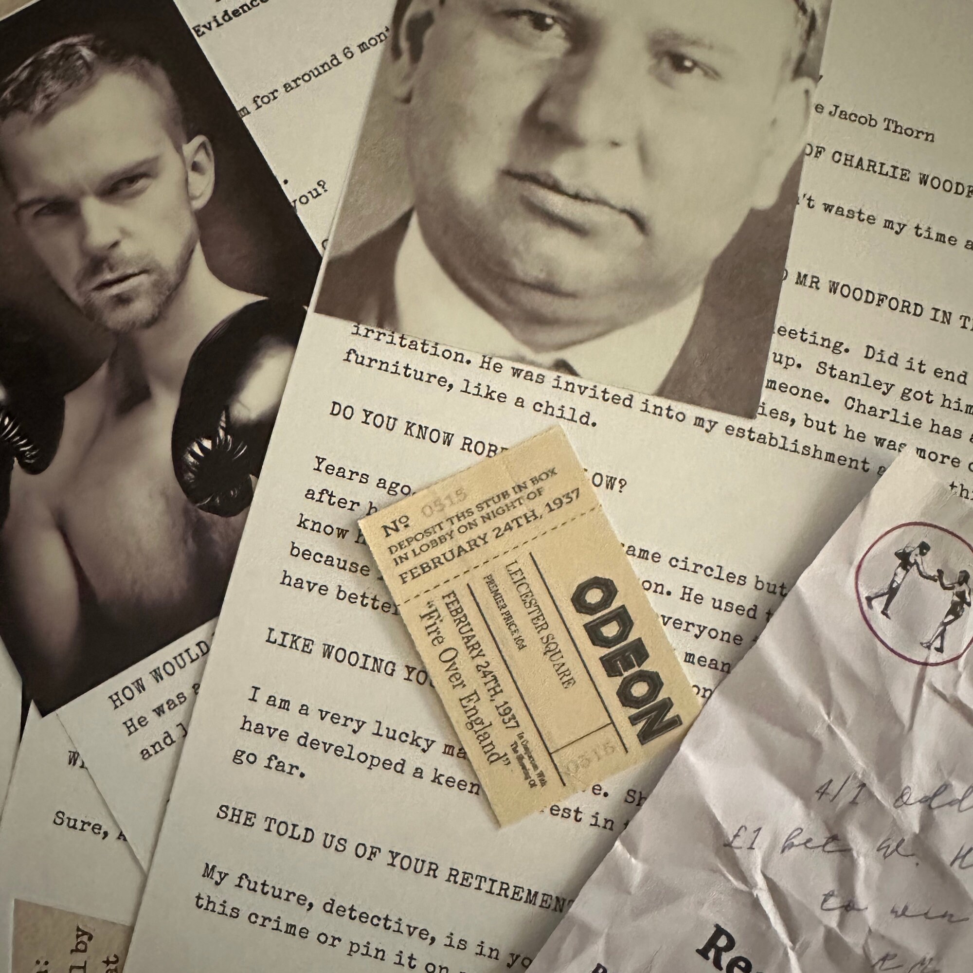 A Case of Smoke and Mirrors 1930s Gangland Murder Mystery Tabletop ...