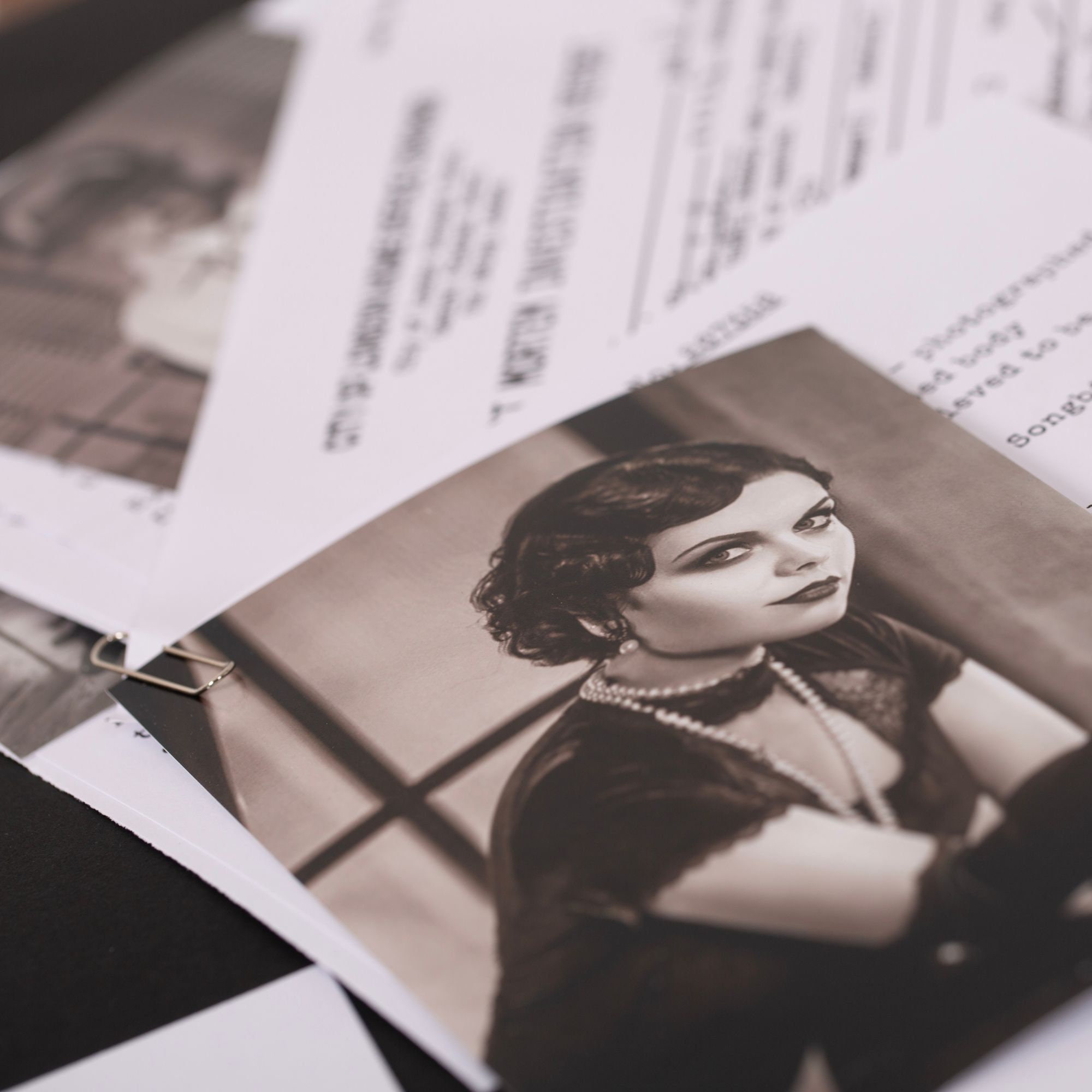 Digital 1920's Murder Mystery the Case of the Silenced Songbird ...