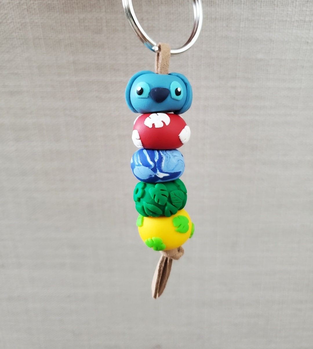 Lilo & Stitch Inspired Keychain or Lanyard - Etsy