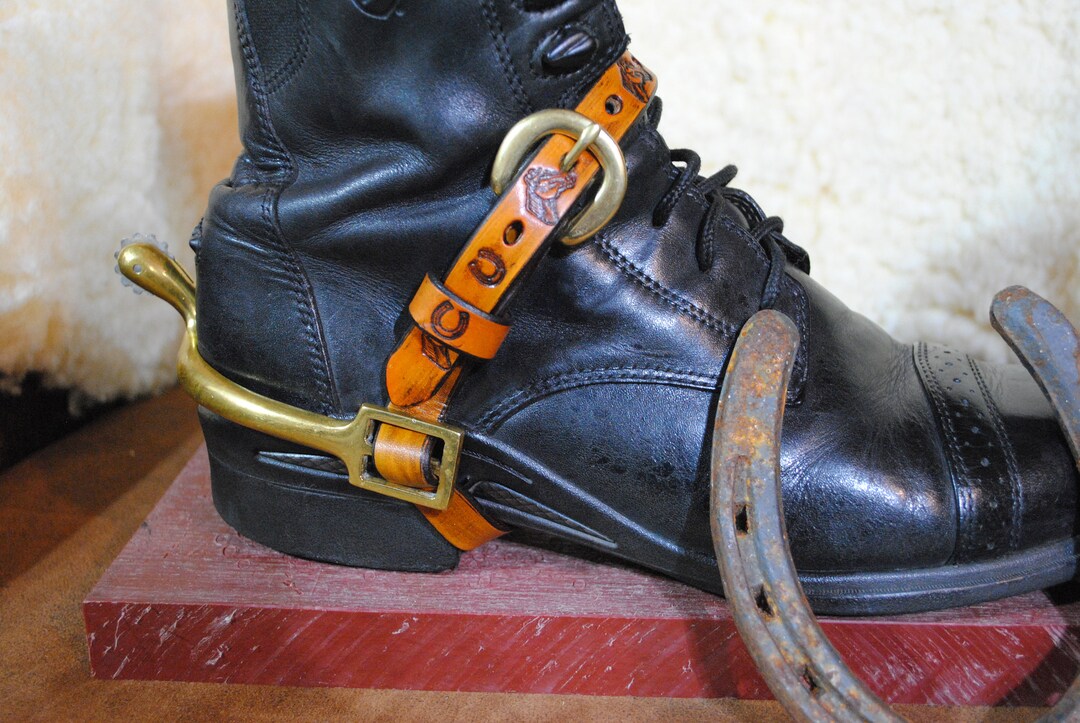 Decorative English Spur Straps - Etsy