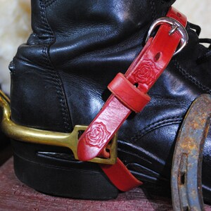 Decorative English Spur Straps - Etsy