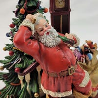 Vtg Christmas Santa Bobble Head - Vintage Bobble Head Santa Claus ...