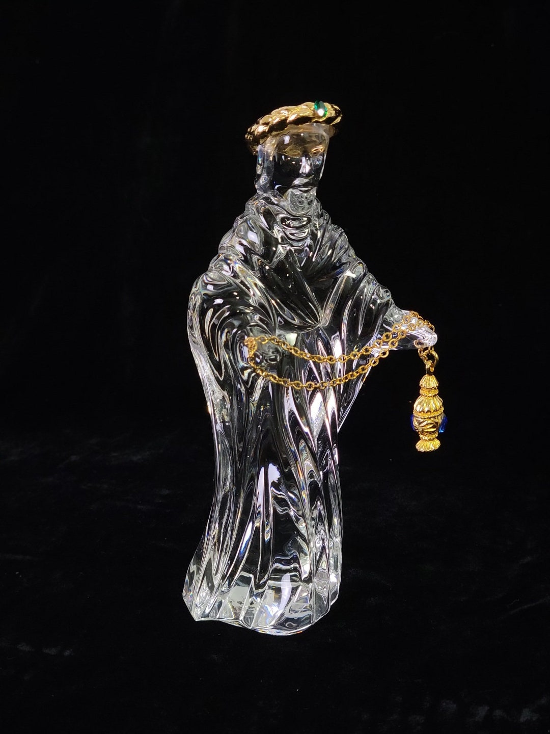 Gorham Crystal Nativity - King Gaspar With Censer - in Box - Etsy
