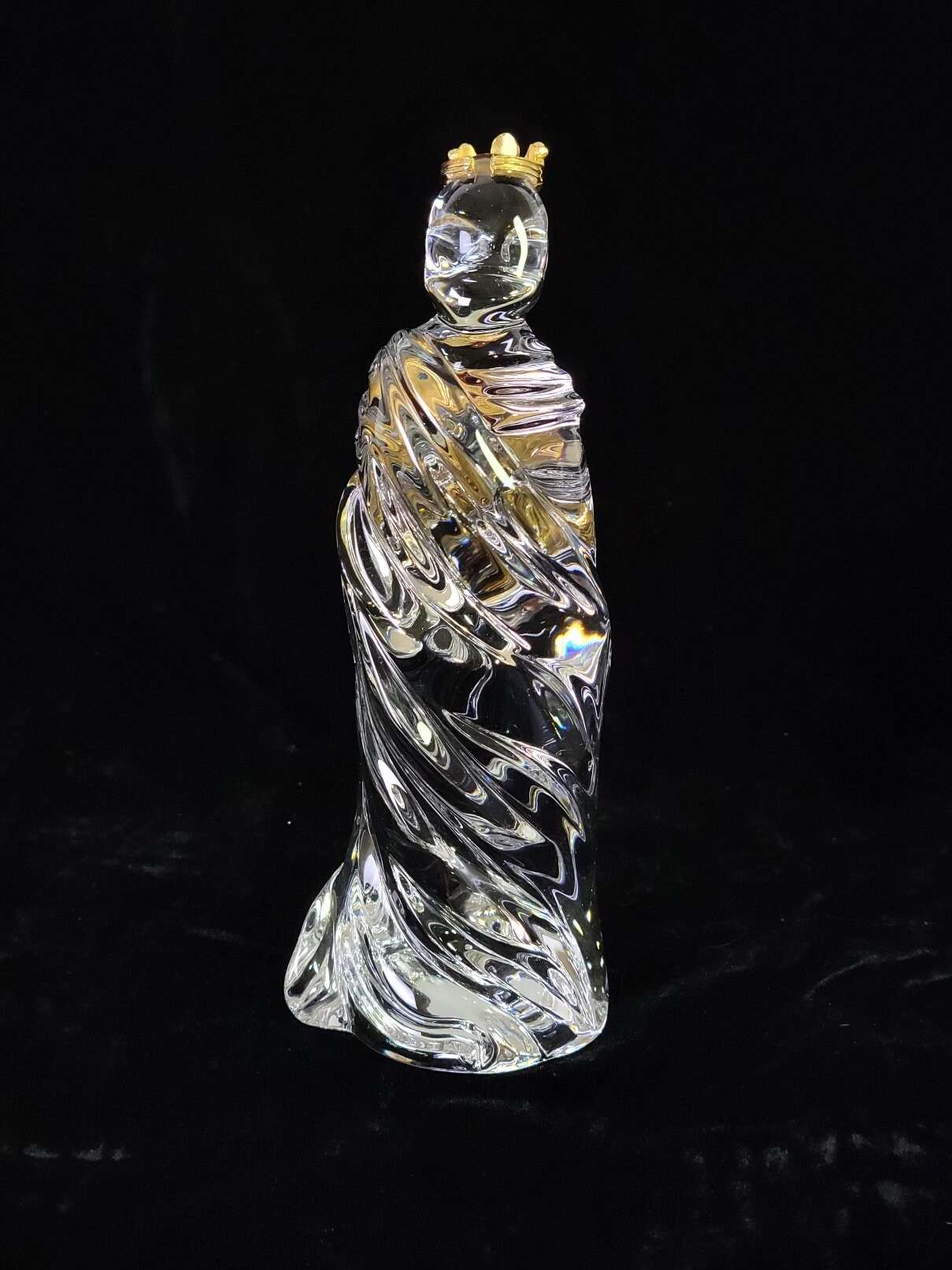 Gorham Crystal Nativity - King Melchior - Original Box - Etsy