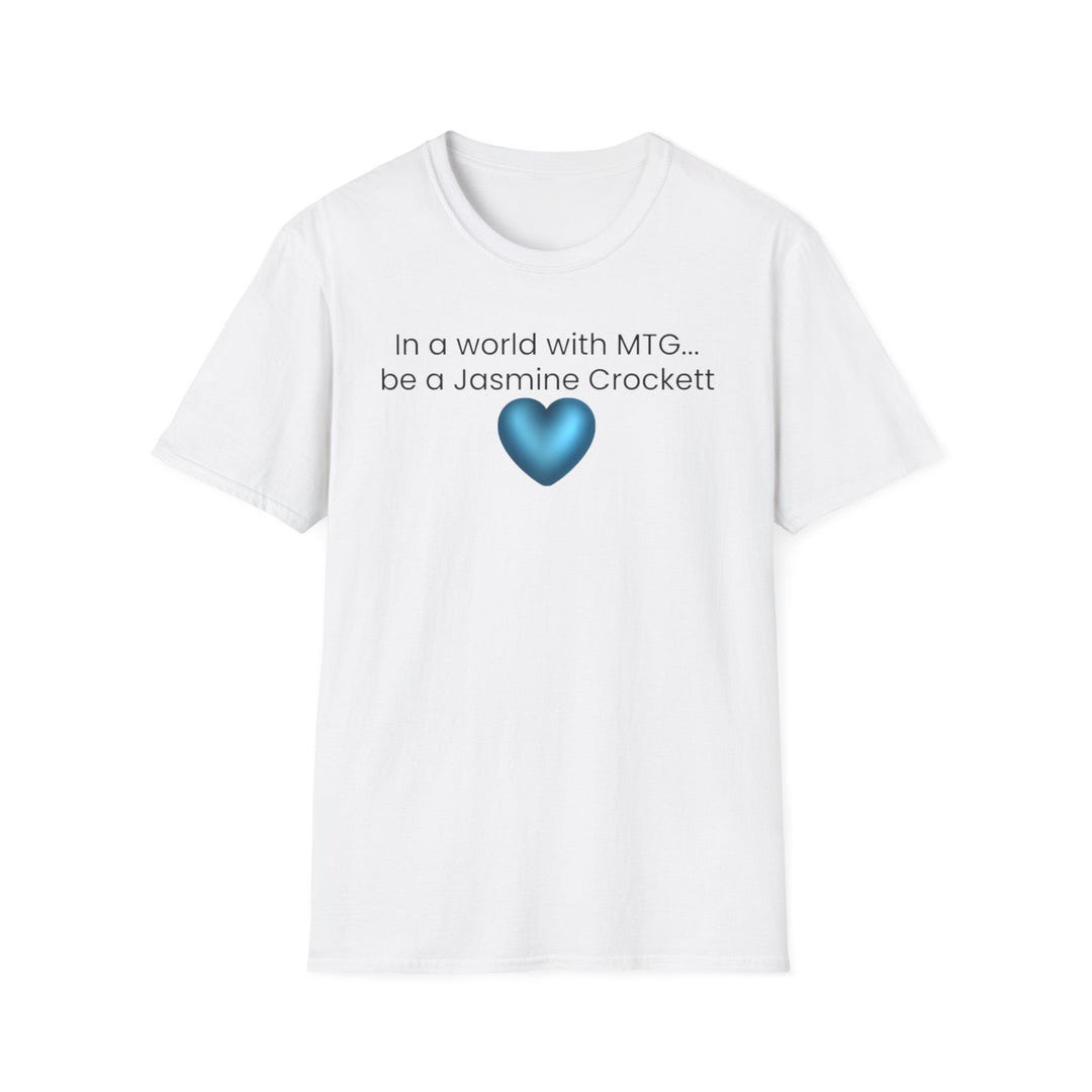 Jasmine Crockett Support T-shirt, Political Activist Tee, Social ...