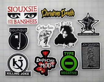 Gothic Goth Stickers - Etsy