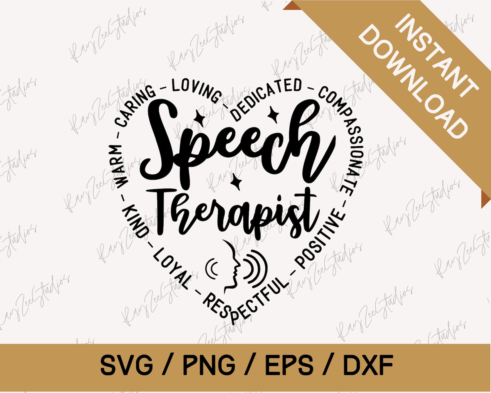 Speech Therapist SVG Speech Therapy Svg Language Therapist | Etsy