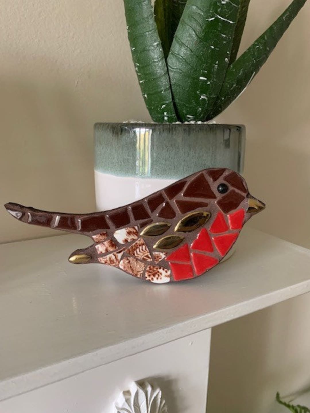 Robin Mosaic Kit OR Ready Made - Etsy