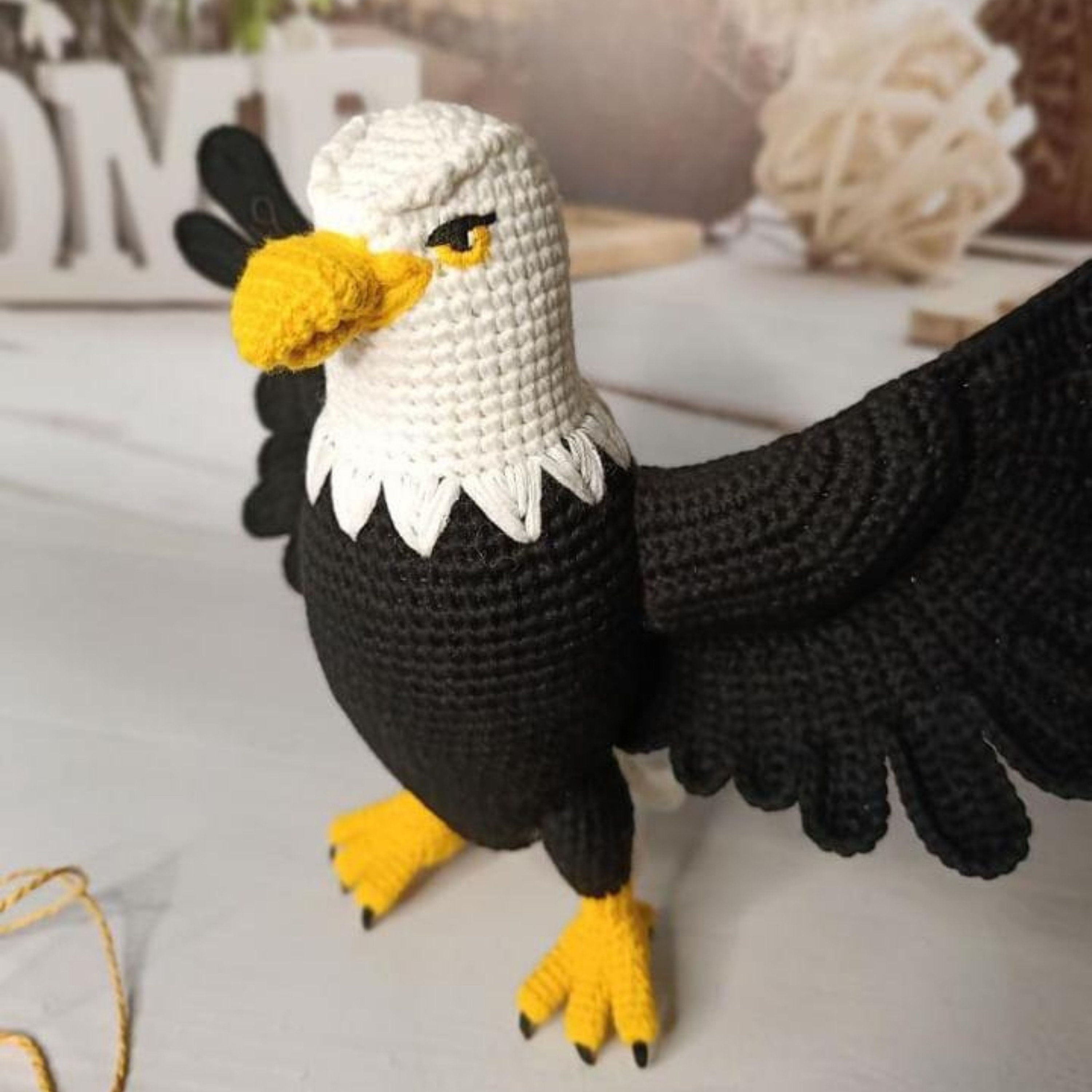 Eagle Crochet Amigurumi Pattern DIGITAL PDF in English Download ...