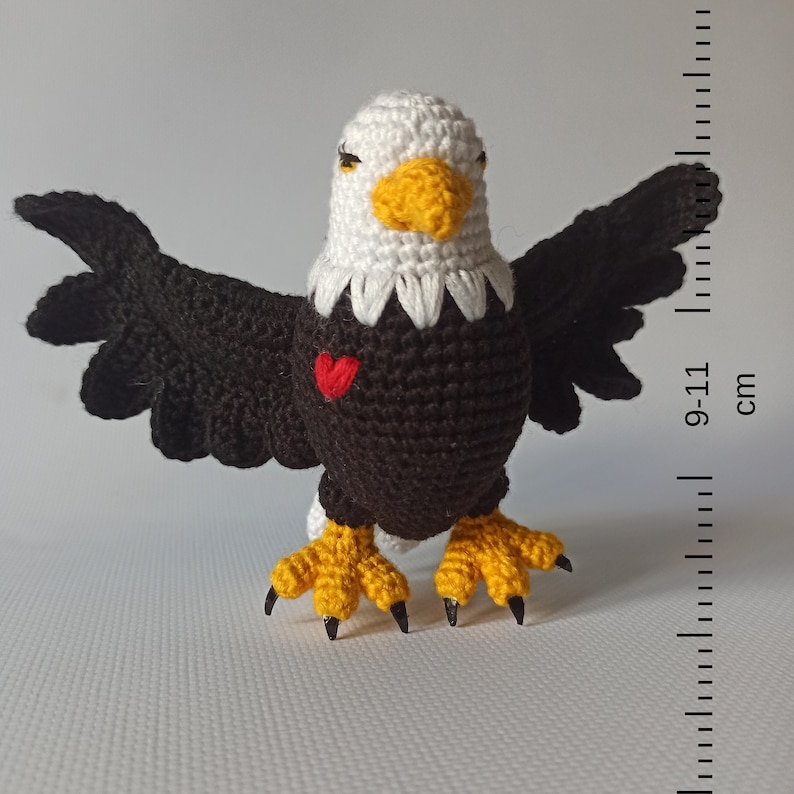 Little Eagle Crochet Amigurumi Pattern DIGITAL PDF in English Download ...