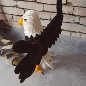 Eagle Crochet Amigurumi Pattern: Knitted Plush Toy (digital PDF) - Etsy