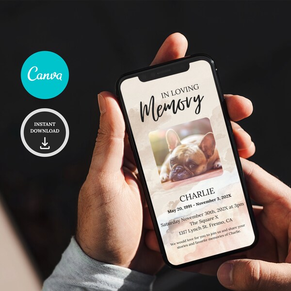 Dog Memorial Frame - Etsy