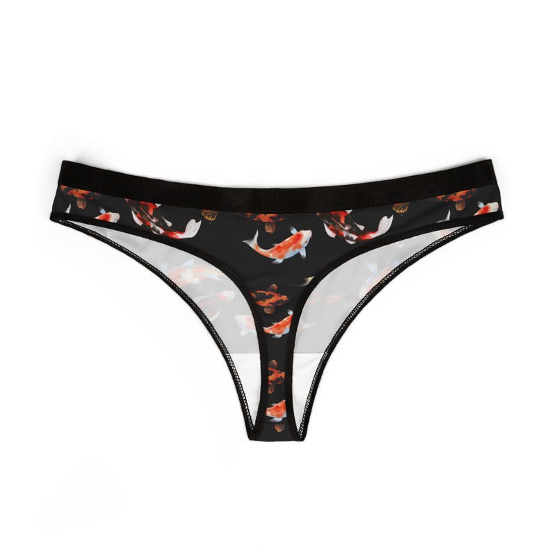 Koi Fish, Women's Thongs, Sea Life, Aquarium Panties, Fish Tank ...