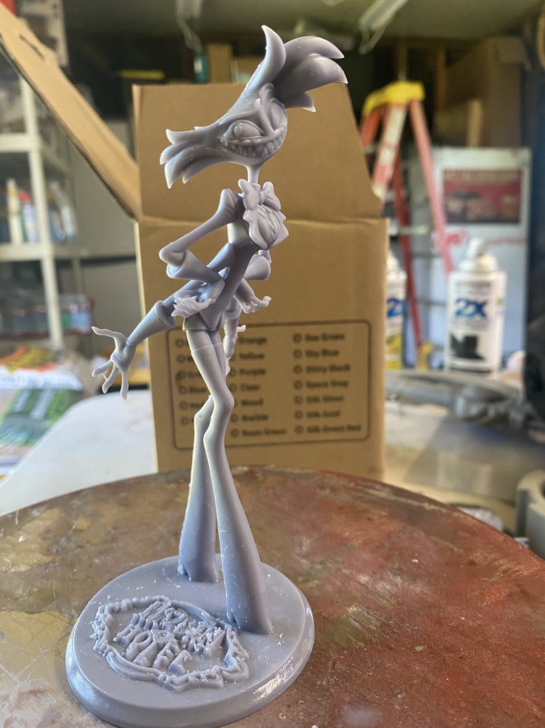 Angel Dust Figure From Hazbin Hotel - Etsy Australia