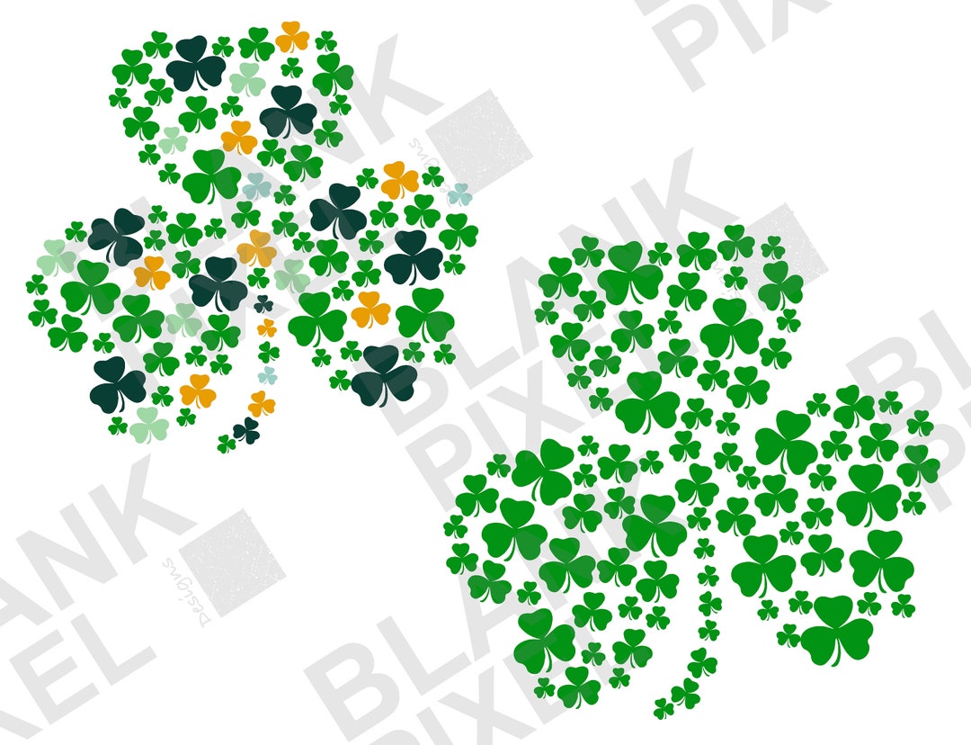 Shamrock SVG Bundle, St Patricks Day SVG, St Paddy's Day SVG, Cricut ...