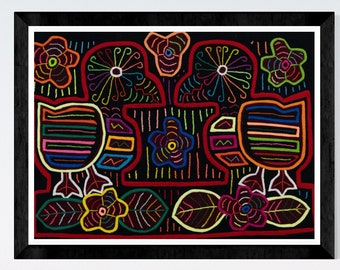 Panama Textile Art - Etsy