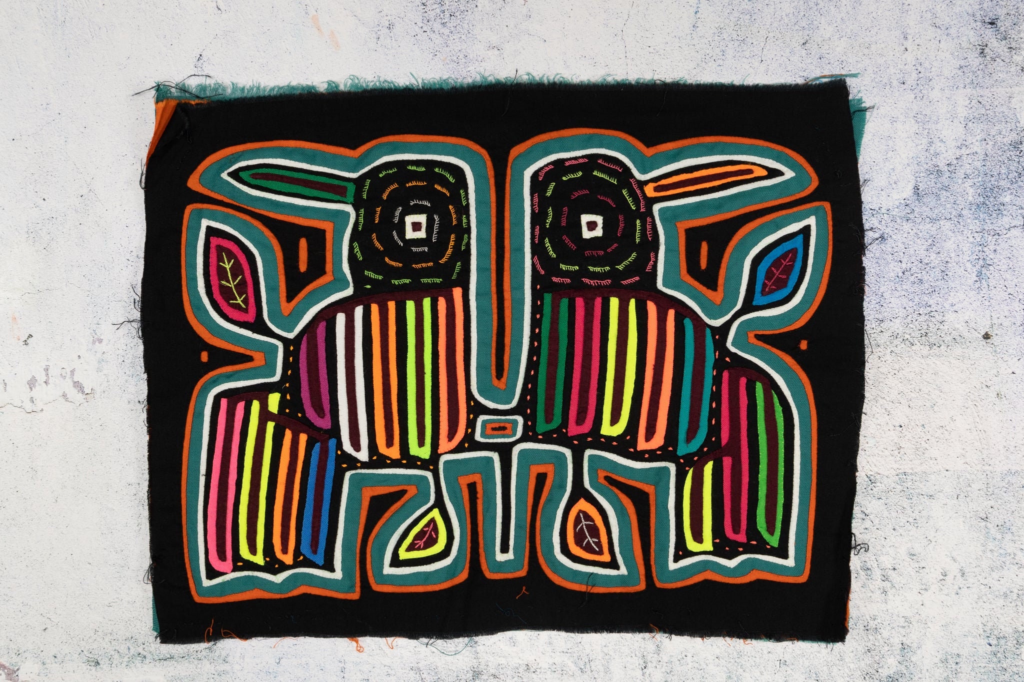 Optical Illusion Needle Nose Bug Eater Mola - Etsy