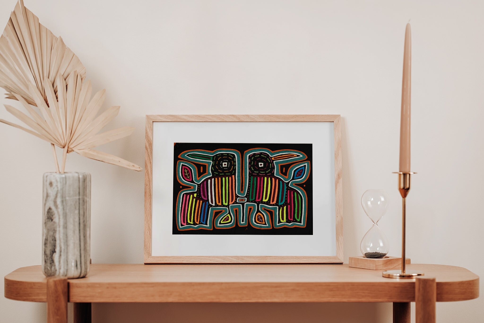 Optical Illusion Needle Nose Bug Eater Mola - Etsy