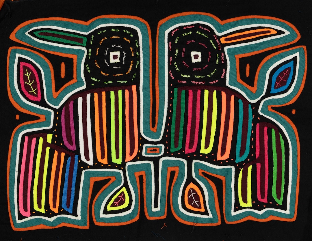 Optical Illusion Needle Nose Bug Eater Mola - Etsy