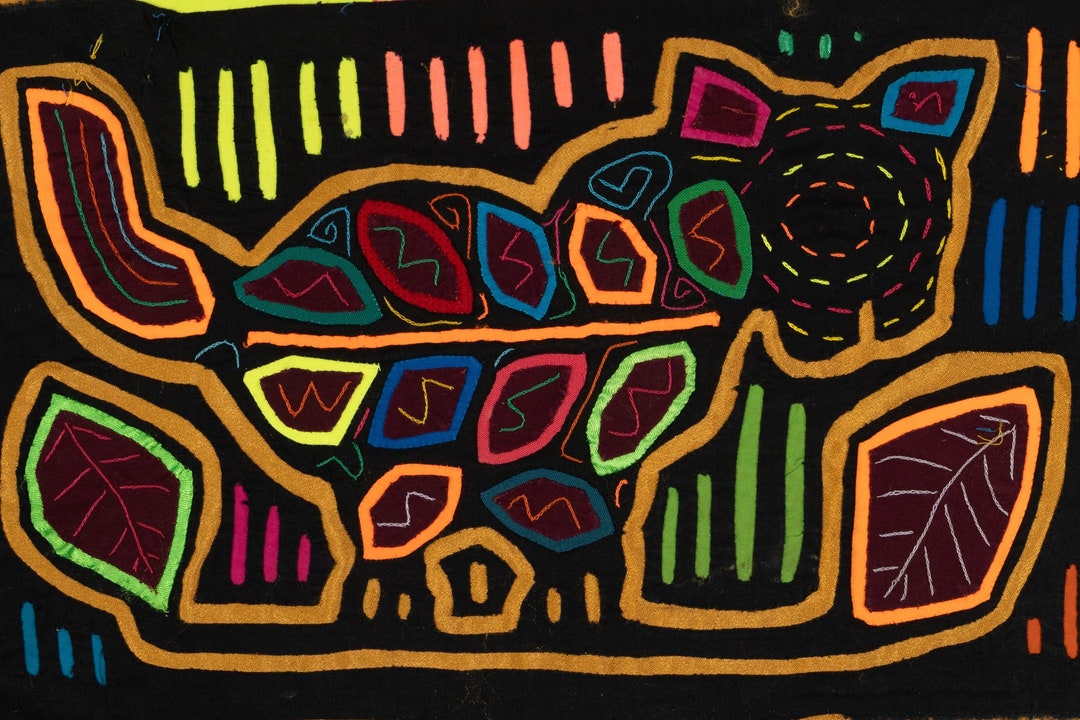 Puppy Dog Full of Cherrios Mola - Etsy