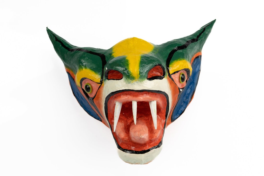 Panama Devil Mask - Authentic Diablito Artisan Masterpiece for Home ...