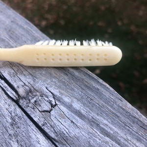 Bone Handle Toothbrush - Etsy